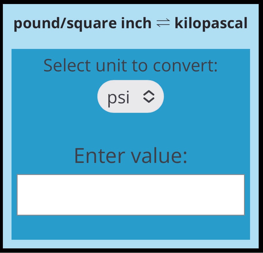 Psi To Mbar Pressure Conversion Psi To Mbar Pressure Conversion